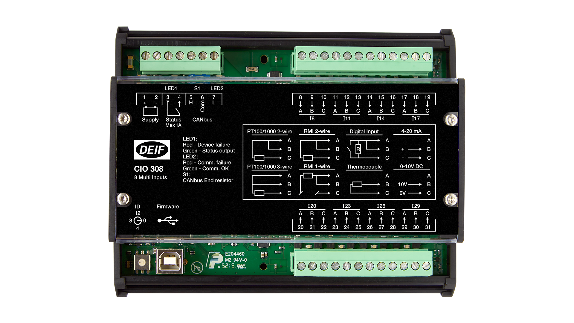 CIO 308 - CAN Bus-based I/O Module